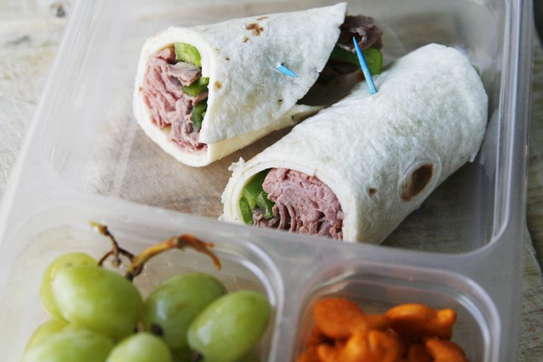 Barbecue Roast Beef Wraps Recipe - The Lunch Box Ladies